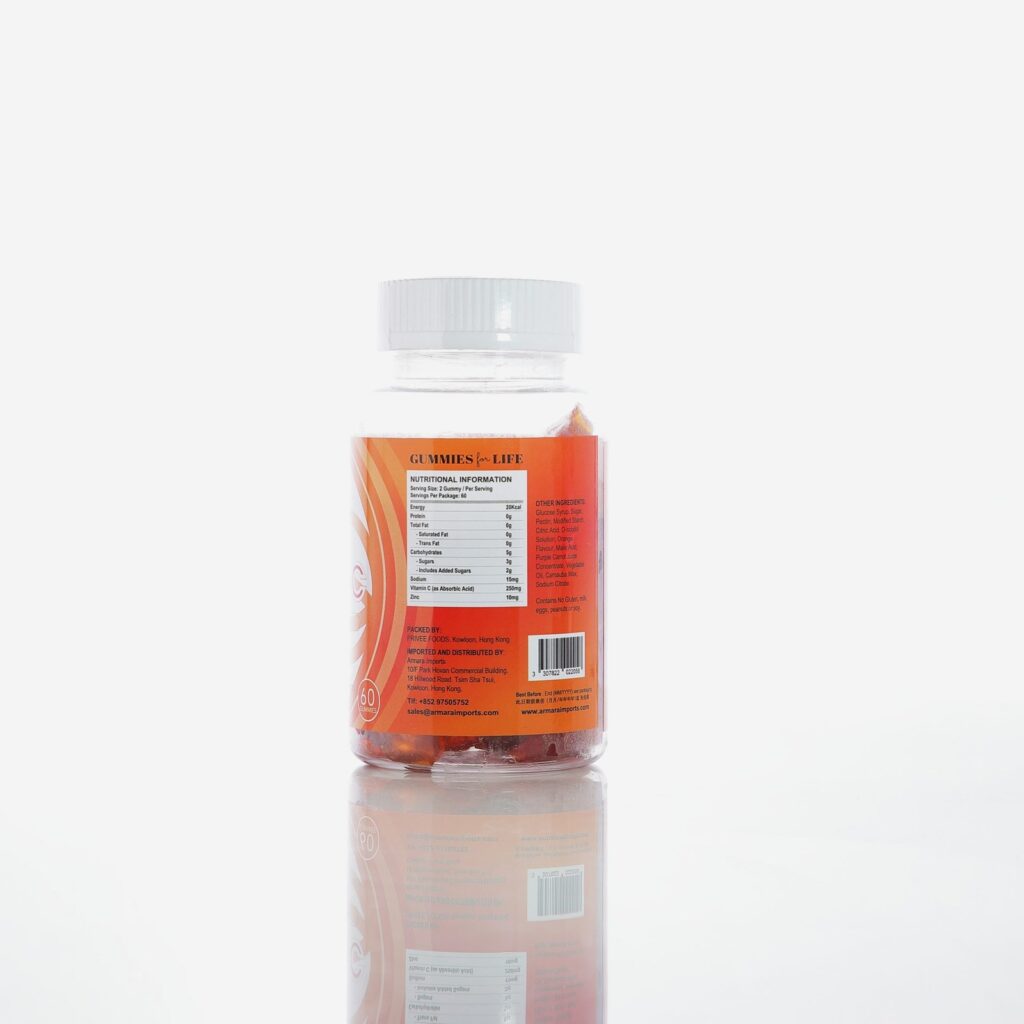 Vitamin C with Zinc and Echinacea Gummies – “Zest of Life” (60 Gummies ...